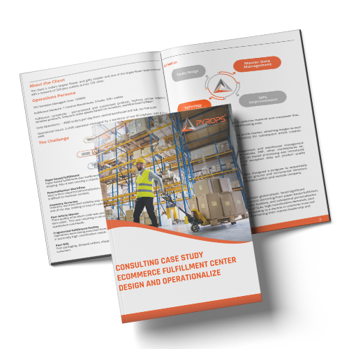 Case Study - Ecommerce Fulfillment center - Pyrops WMS
